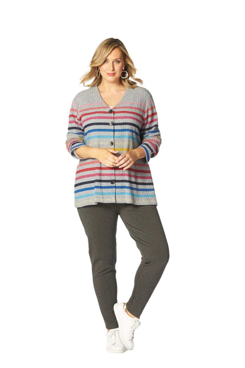 SPIT SPOT STRIPED CARDI – My Size